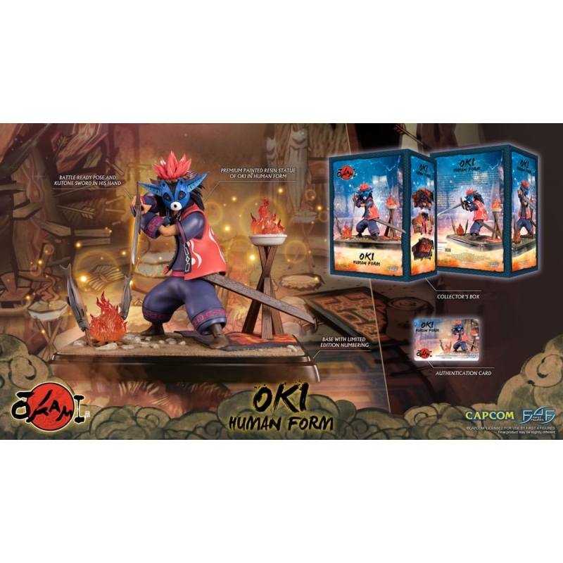 Buy Okami Statue Oki (Human Form) 38 cm from First 4 Figures