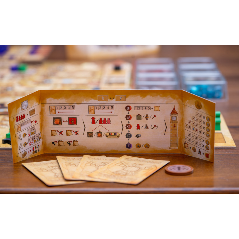 Buy Codex Leicester board game by Leonardo da Vinci from Arrakis Games
