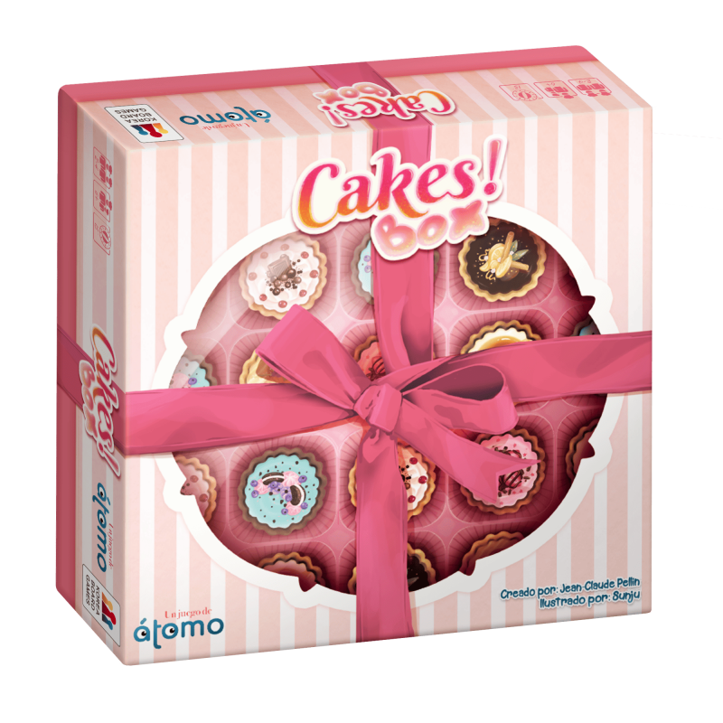 Comprar juego de mesa Cakes Box! de Átomo Games