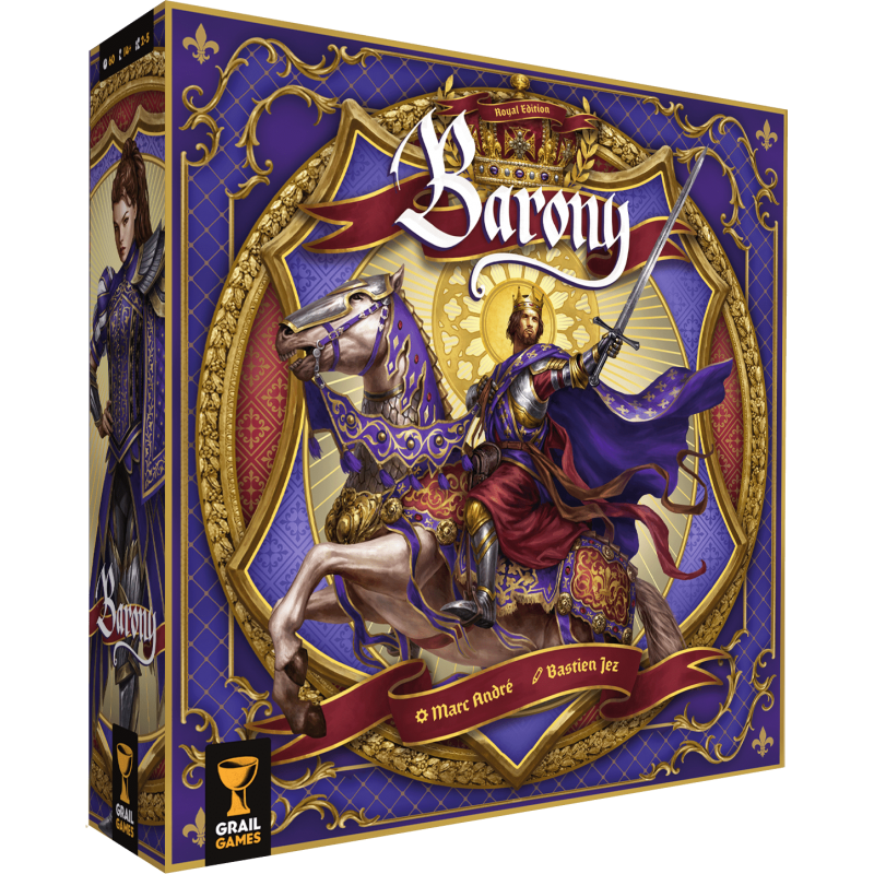 Buy Barony: Royal Edition (English/French) table game by Grail Games