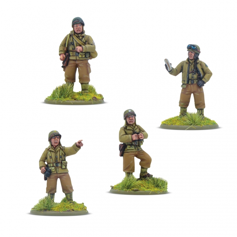 Comprar US Army Platoon Commanders de Warlord Games
