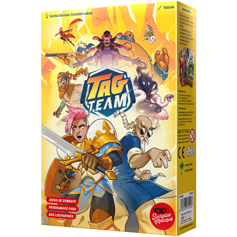 Buy the Tag Team board game from Le Scorpion Masqué