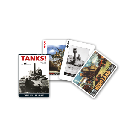 Buy card game Playing Cards Tanks from Piatnik