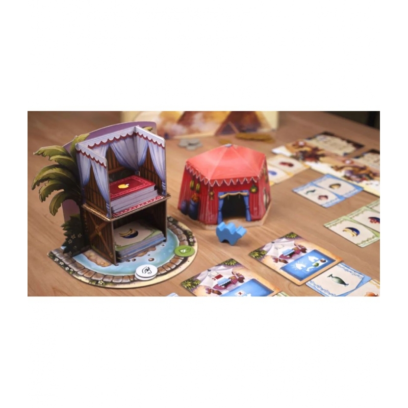 Buy Camel Up Low Season board game from MasQueOca Editions